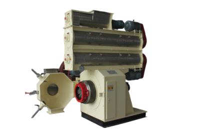 Cina Piccolo mulino a pellet con condizionatore a doppio strato a motore singolo 2-5T / H in vendita