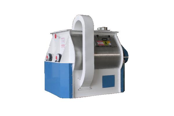 Quality 250kg/P Stainless steel mixer Double-Shaft Paddle Mixer Animal Feed Mixer Machine For Poultry Feed Line for sale