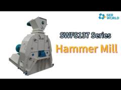 Grain Corn Maize Hammer Mill Machine 70-90t/H Capacity For Feed Mill Plant