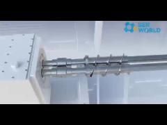 Double Screw Floating Fish Feed Pellet Making Machine 8-12t/h Capacity
