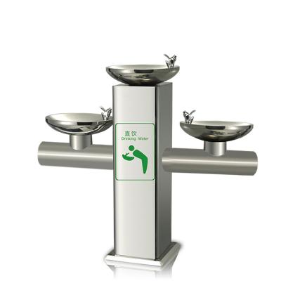 China Hotel Public Park Outdoor School Stainless Steel Water Fountain Dispenser Style for sale