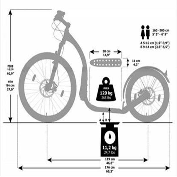 Quality 2018 New Style Footbiking Kick Bike Scooter Footbike -Freesky for sale