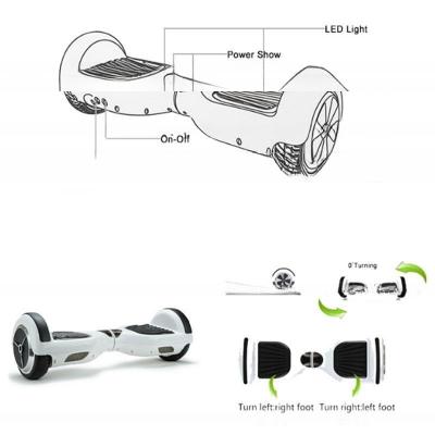Quality Self Balancing Electric Scooter Hand Control Bluetooth for sale