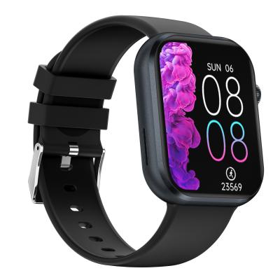 China 2024 Inteligentes Digital Smart Watches Touch Screen IP67 Waterproof and Plastic Case for sale