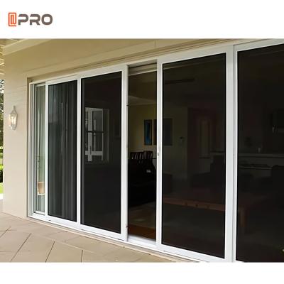China Enhanced Security Silver Aluminum Window With Multi-point Locking System And Inward Or Outward Opening Direction for sale