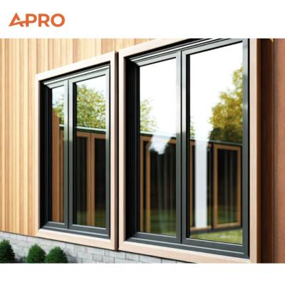 China Double Glazed Insect Mesh Aluminum Sliding Window And Door for sale