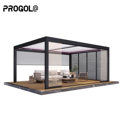 China Sleek Aluminum Pergola Motorized Outdoor Oasis With Waterproof Protection for sale