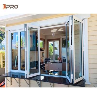 Cina Sistema di bloccaggio multipunto finestre bifold in alluminio con EPDM europeo in vendita