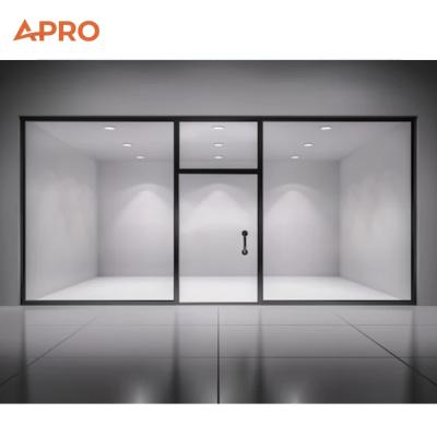 China Alta eficiência energética e largura personalizada Porta dobrável de vidro largura personalizada à venda