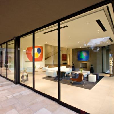 China Custom aluminium schuifdeuren warmte-isolatie en winddicht aluminium vouw aluminium scherm ramen Te koop
