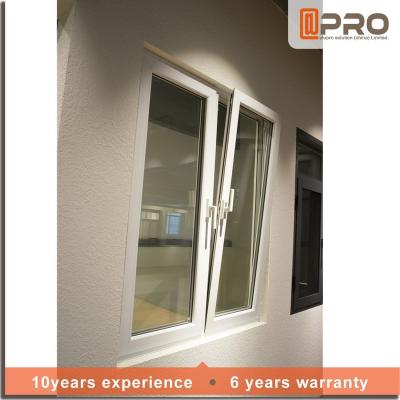 China Customisation Aluminum Casement Windows Glass  Hinged Opening Method for sale
