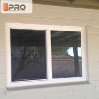 China Custom Made Double Glazed Aluminium Sliding Windows Horizontal Opening Pattern sliding window track system for sale