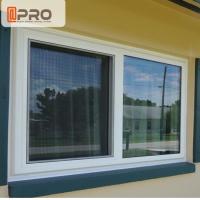 China Custom Made Double Glazed Aluminium Sliding Windows Horizontal Opening Pattern sliding window track system for sale