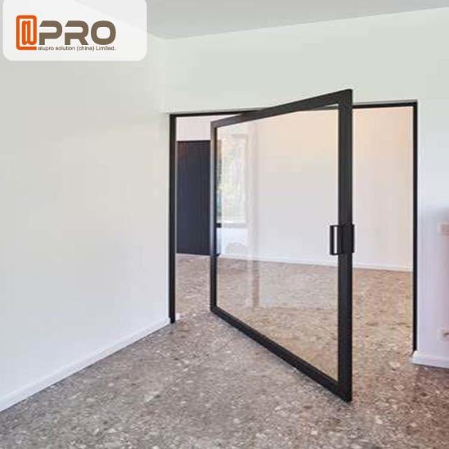 aluminum pivot front door,center pivot door,entrance pivot door