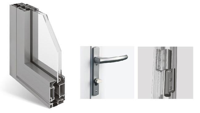 Commercial door hinge,double sided door hinge