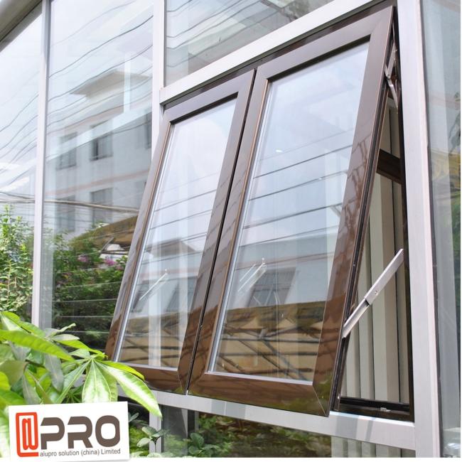 top hung window price,aluminium hung top window,double top hung window