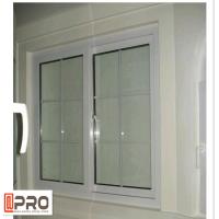 China Custom Made Double Glazed Aluminium Sliding Windows Horizontal Opening Pattern sliding window track system for sale
