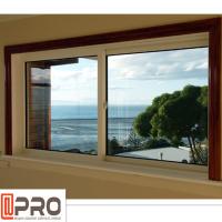 China Custom Made Double Glazed Aluminium Sliding Windows Horizontal Opening Pattern sliding window track system for sale