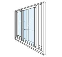 China Custom  Folding Screen T5 Aluminum Sliding Windows for sale
