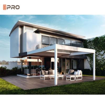 Cina Feritoie impermeabili del gazebo della pergola della lega di alluminio per il giardino in vendita