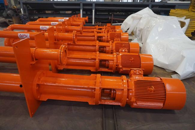 zentrifugaler Schlamm pumpt halb-versenkbares