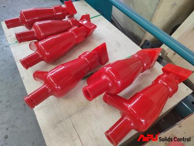 中国 鋭い泥のクリーニング装置のための4インチのDesilterの円錐形 販売のため