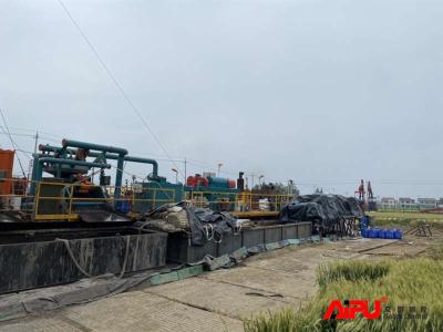 Cina I solidi del fango dei liquidi di perforazione il sistema di controllo per olio Rig On Site in vendita