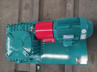 China Horizontal Worm Geared Mud Tank Agitator Explosion Proof With Double Impeller for sale