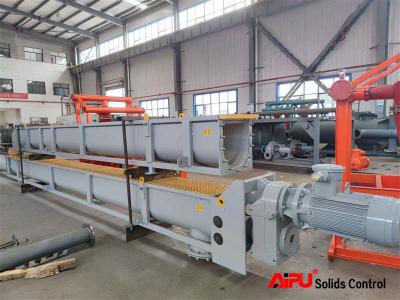 中国 VFDの油田の訓練の不用な沈積物ねじコンベヤーDia 500mm 販売のため