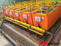 China Carbon Steel Solids Control System 6000bbl For Liquid Solids Separation for sale