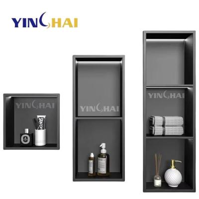 China Customizable 304 Stainless Steel Niche Waterproof Recessed Wall Niche Insert for sale