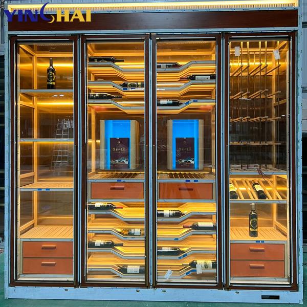 Quality Climate Controlled Wine Storage Wine Storage Cabinets Temperature Controlled Wine cabinet for sale