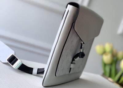 Cina Eclissi di cuoio del monogramma della borsa di Tote Ladies White Cross Body del messaggio in vendita