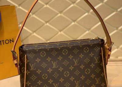 Cina La borsa delle donne aperte di Brown della chiusura lampo, donne di cuoio di Genunie mette la borsa sulle spalle in vendita