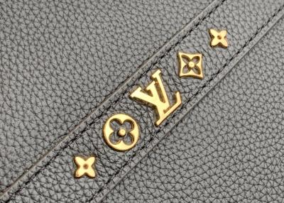 Cina Il piccolo nero di Genunie che stampa allineando la maniglia della borsa del secchio della pelle bovina di 25cm in vendita