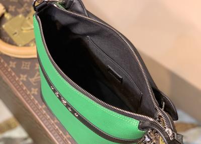 Cina Il piccolo nero di Genunie che stampa allineando la maniglia della borsa del secchio della pelle bovina di 25cm in vendita