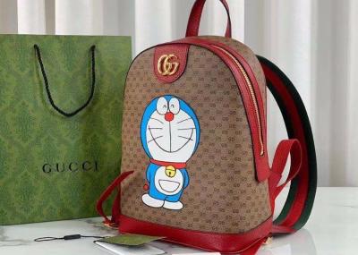 Cina Signora aperta Travel Backpack, zaino della chiusura lampo di viaggio di sport del modello di Doraemon in vendita