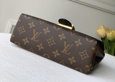 Cina Borsa di lusso del secchio della maniglia nera delle donne con il fermo della serratura in vendita