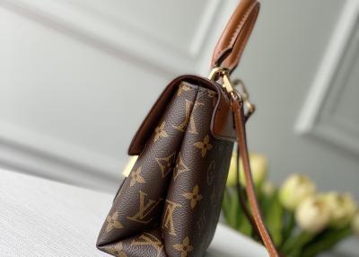 Cina Borsa di lusso del secchio della maniglia nera delle donne con il fermo della serratura in vendita