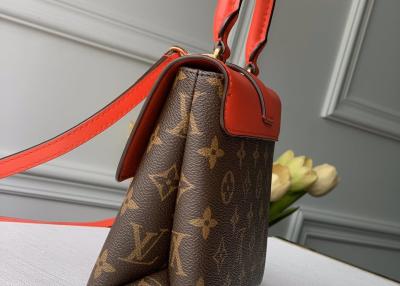 Cina Borsa di lusso del secchio della maniglia nera delle donne con il fermo della serratura in vendita