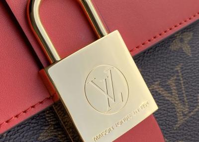 Cina Borsa di lusso del secchio della maniglia nera delle donne con il fermo della serratura in vendita
