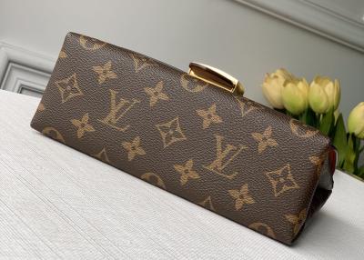 Cina Borsa di lusso del secchio della maniglia nera delle donne con il fermo della serratura in vendita