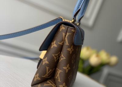 Cina Borsa di lusso del secchio della maniglia nera delle donne con il fermo della serratura in vendita