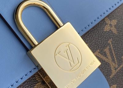 Cina Borsa di lusso del secchio della maniglia nera delle donne con il fermo della serratura in vendita