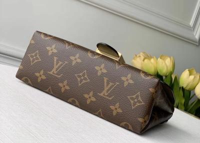 Cina Borsa di lusso del secchio della maniglia nera delle donne con il fermo della serratura in vendita