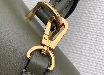 Cina Borsa di lusso del secchio della maniglia nera delle donne con il fermo della serratura in vendita