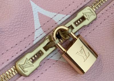 Cina Il LV appoggia l'abbellimento del fiore di cuoio della borsa della tela del monogramma di 25cm in vendita