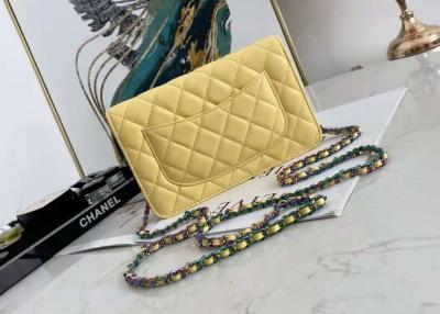 Cina Portafoglio di lusso propenso di marca della pelle bovina 19cm della spalla con la catena in vendita