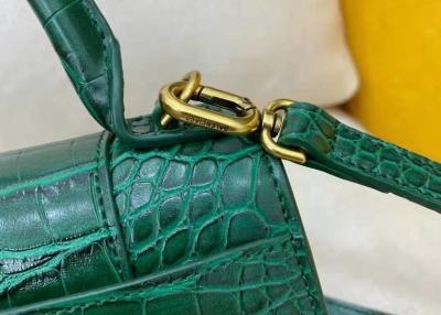 Cina Borsa della pelle del coccodrillo della stampa dell'alligatore, 23cm Tote Handbag di lusso in vendita