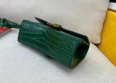 Cina Borsa della pelle del coccodrillo della stampa dell'alligatore, 23cm Tote Handbag di lusso in vendita